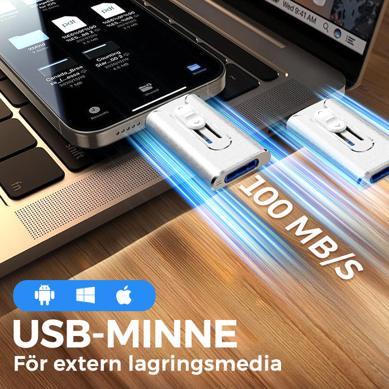 USB-minne för extern lagring 📀 - Perfekt för att spara och bär med din ...